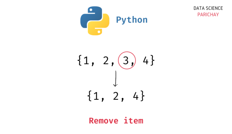 Remove Element From A Set In Python Data Science Parichay