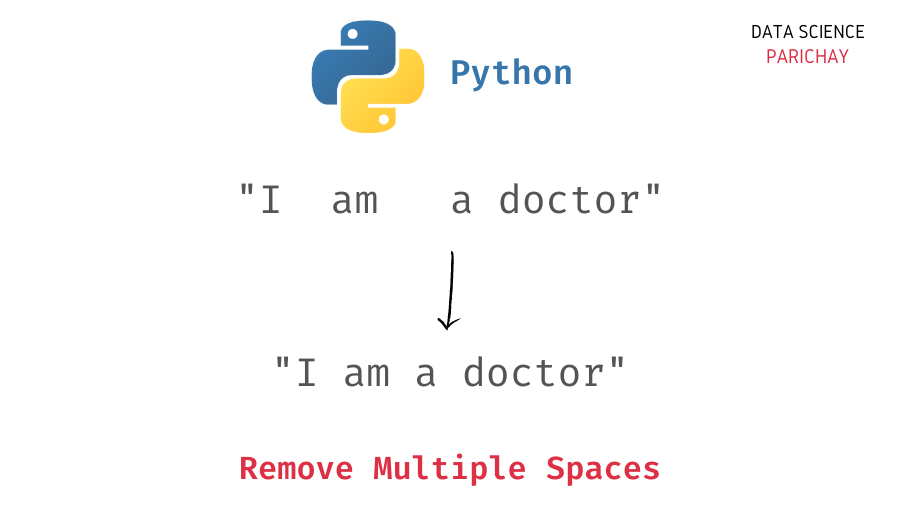 Python Remove Multiple Spaces From A String Data Science Parichay