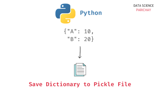 Save Python Dictionary to a Pickle File - Data Science Parichay