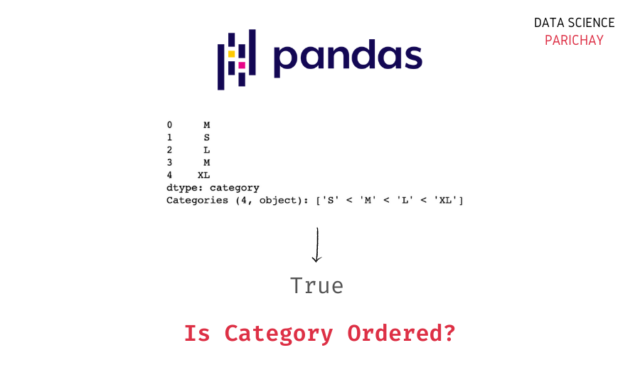 Pandas - Check If Category is Ordered - Data Science Parichay