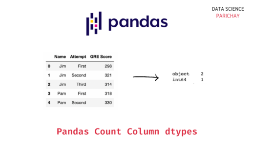 Get Count of dtypes in a Pandas DataFrame - Data Science Parichay