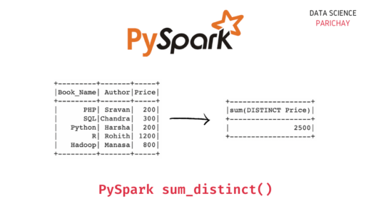Pyspark - Sum of Distinct Values in a Column - Data Science Parichay