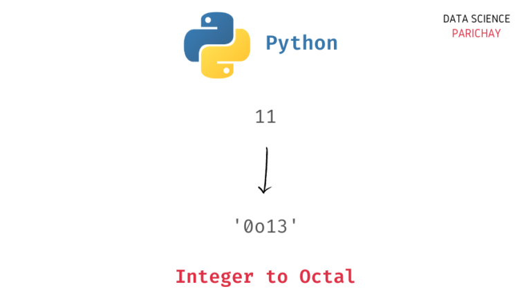 Python - Convert Integer to Octal - Data Science Parichay