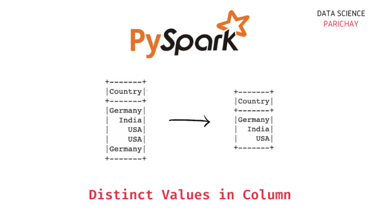 Pyspark Get Distinct Values In A Column Data Science Parichay