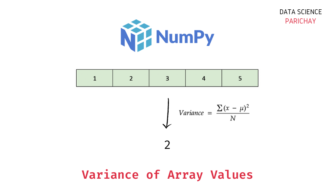 Numpy - Get Variance of Array Values - Data Science Parichay