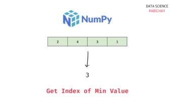 Numpy - Get Index of Min Value in Array - Data Science Parichay