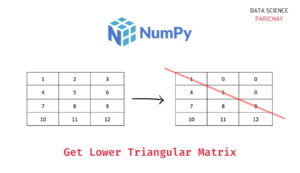Numpy - Get the Lower Triangular Matrix (With Examples) - Data Science Parichay